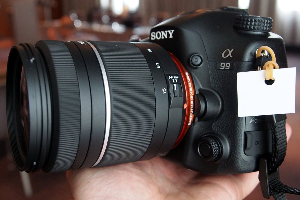Sony Alpha A99 DSLR Hands-On Preview | ePHOTOzine
