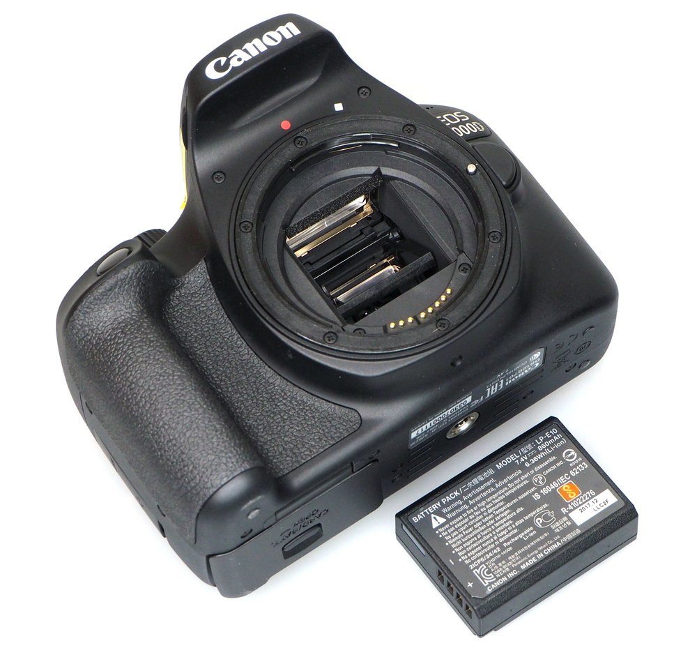 Canon EOS 4000D Images