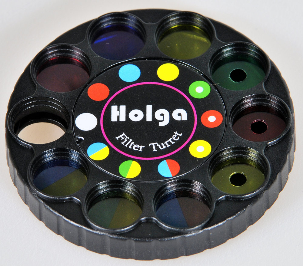 Holga Lens with Special Lens and Filter Turret Images