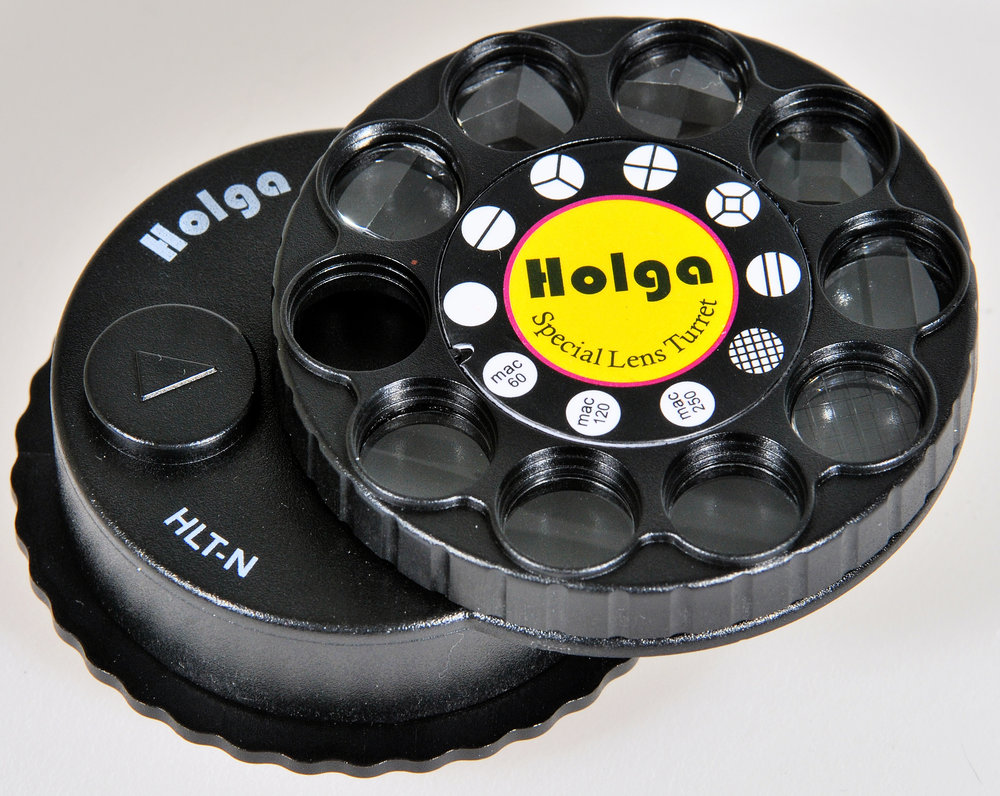 Holga Lens with Special Lens and Filter Turret Images
