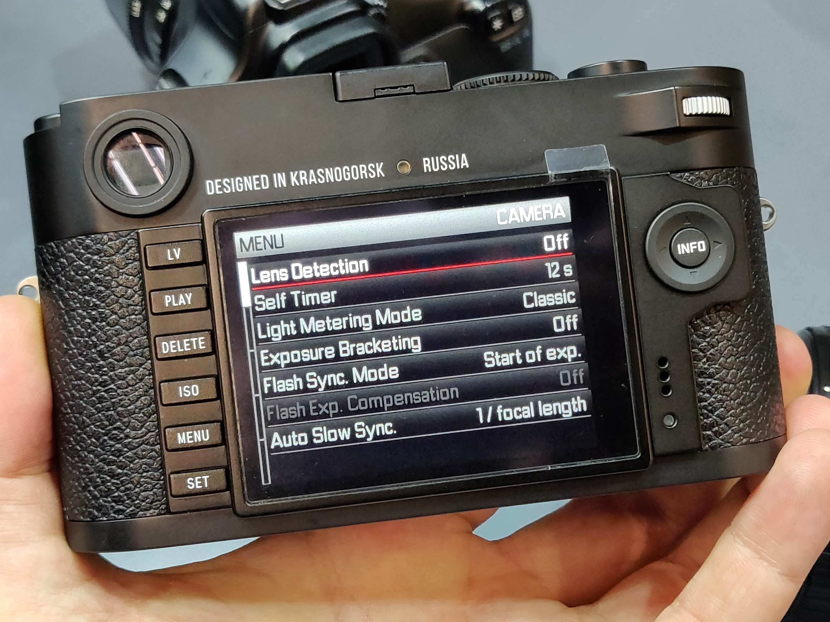 Zenit M 24 Megapixel Digital Rangefinder Hands-On Photos | ePHOTOzine