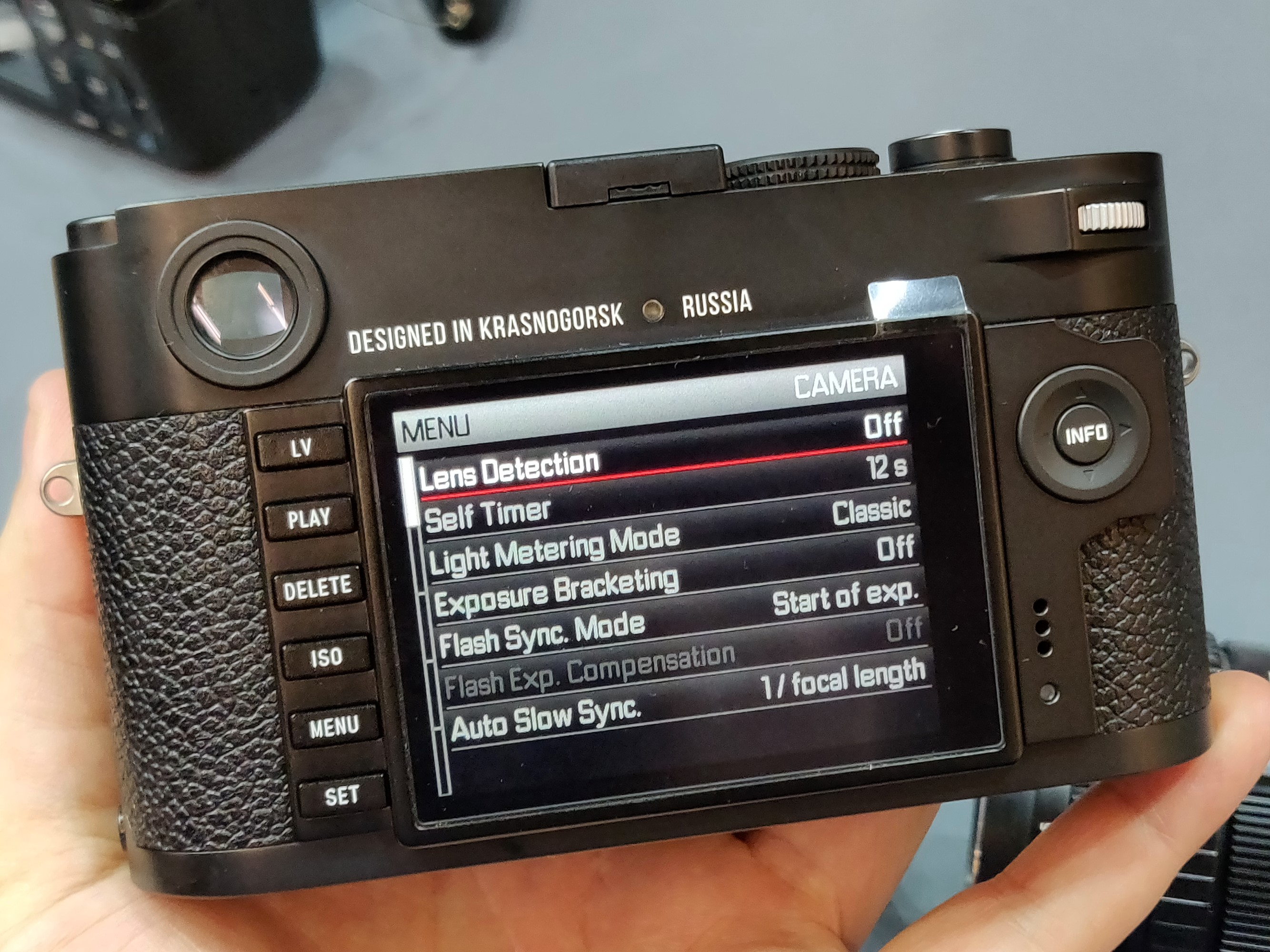 Zenit M 24 Megapixel Digital Rangefinder Hands-On Photos | ePHOTOzine