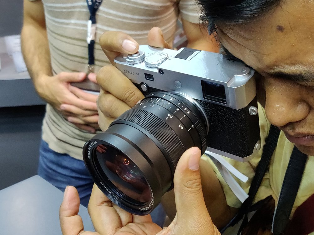 Zenit M 24 Megapixel Digital Rangefinder Hands-On Photos | ePHOTOzine