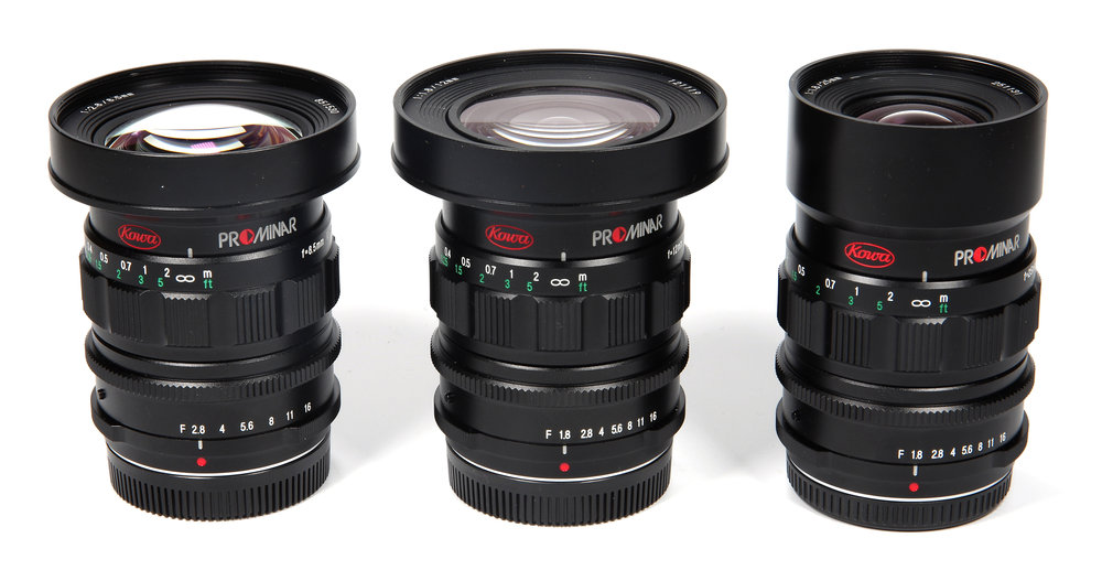 Kowa Prominar 8.5mm f/2.8 Images